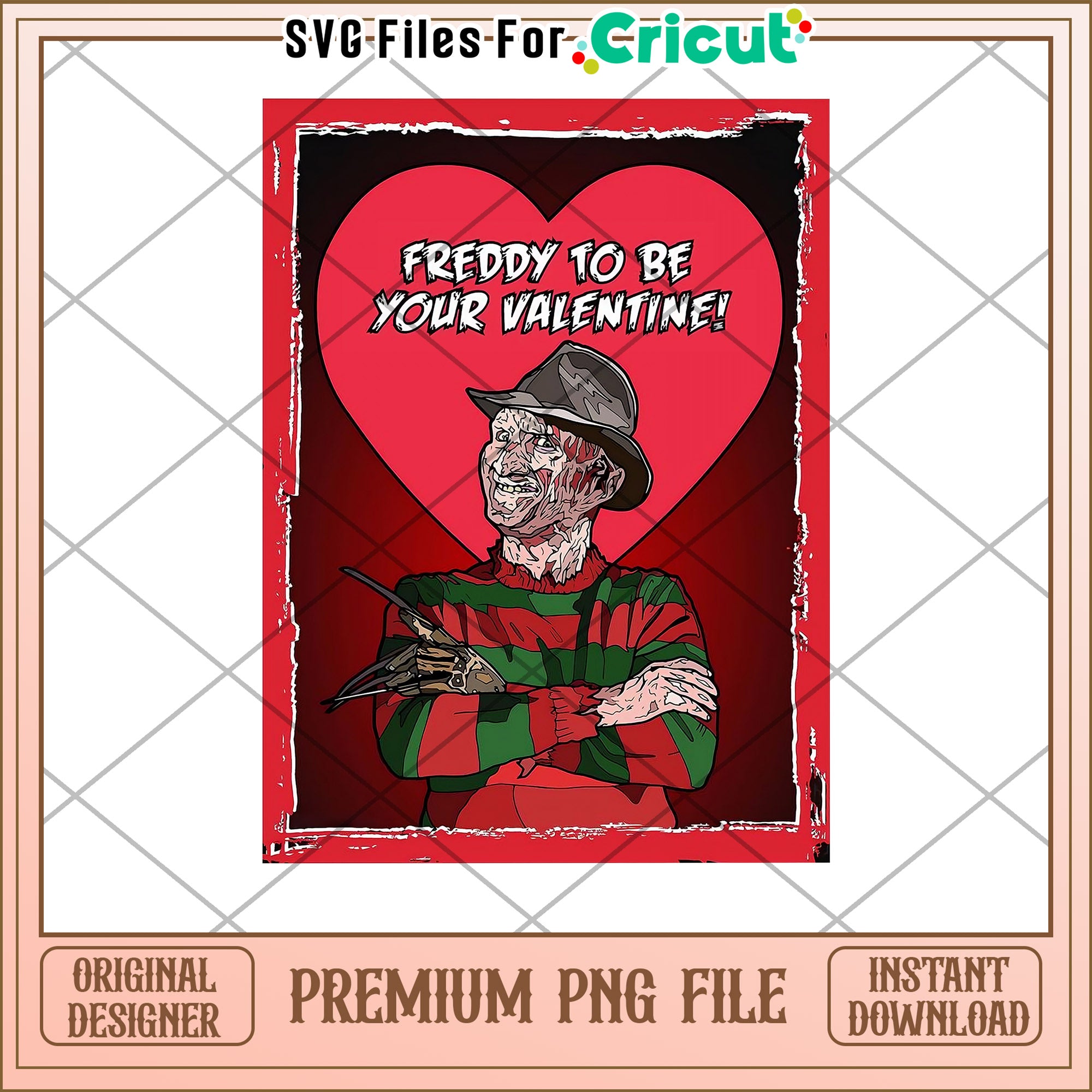 Freddy Valentine PNG Cricut Design – svg files for cricut