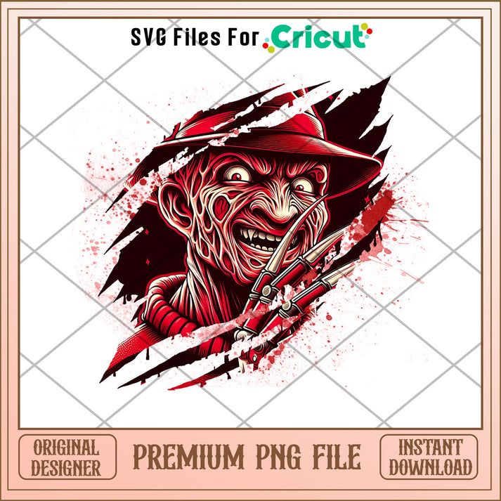 Freddy Krueger character png, character png, halloween png – svg files ...
