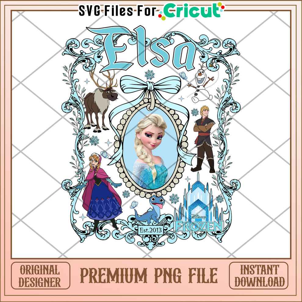 Frozen Elsa PNG design for crafting projects, premium quality file ...