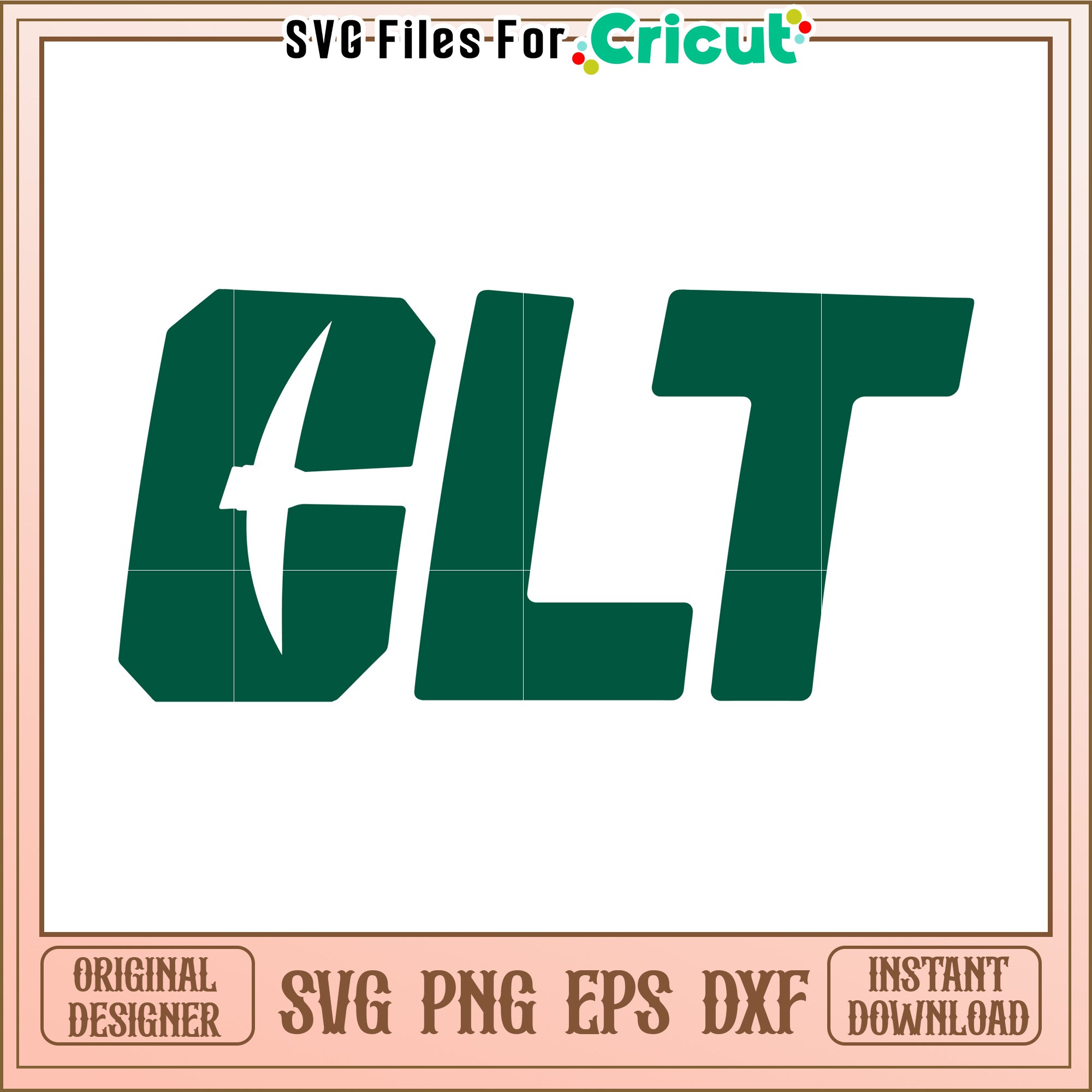 GLT Design for Cricut Projects, Perfect for Custom Vinyl Cutting Craft ...