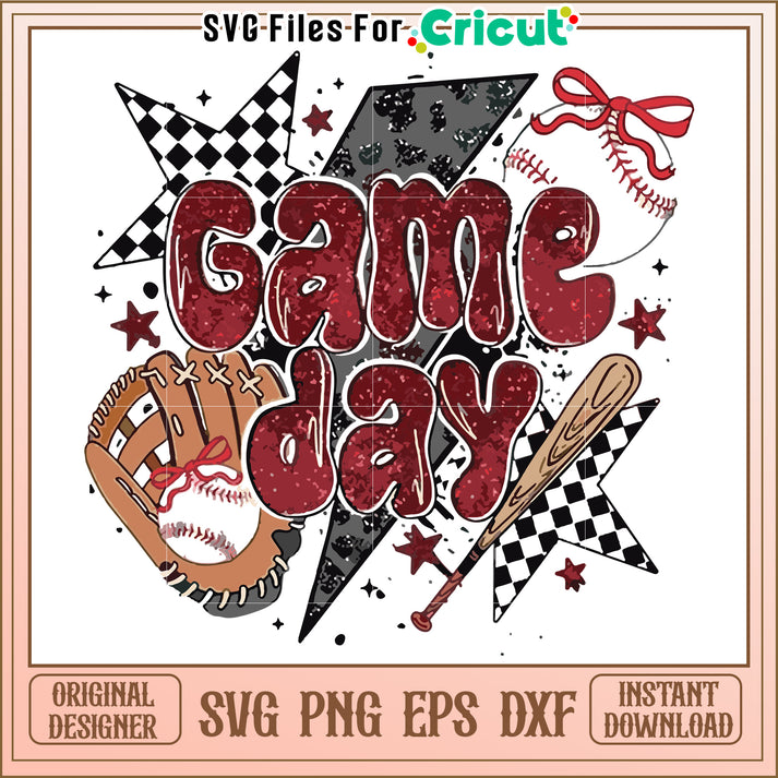 Game Day Design for Sports Fans, Perfect for Team Spirit Merchandise ...