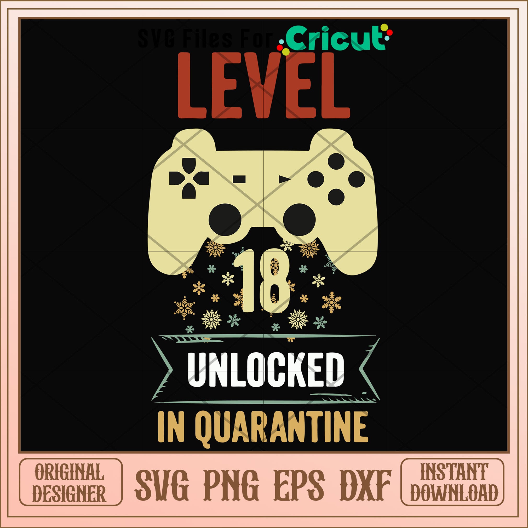Game controller level 18 unlocked svg, game svg, other svg – svg files ...