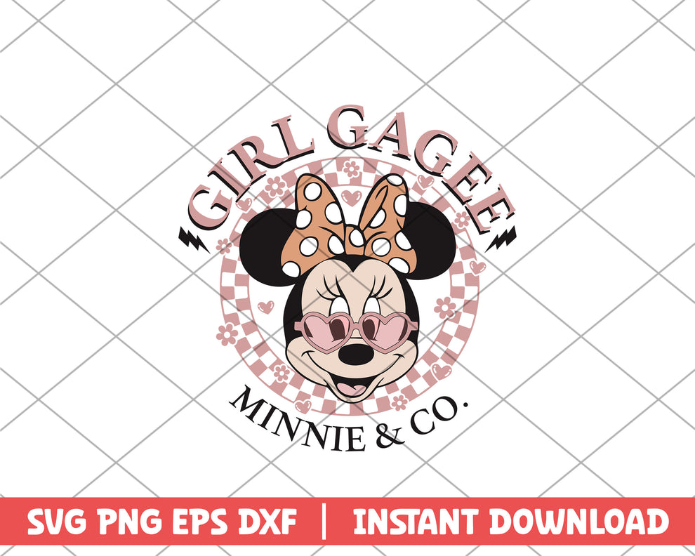 Girl gagee minnie & co mothers day svg – svg files for cricut