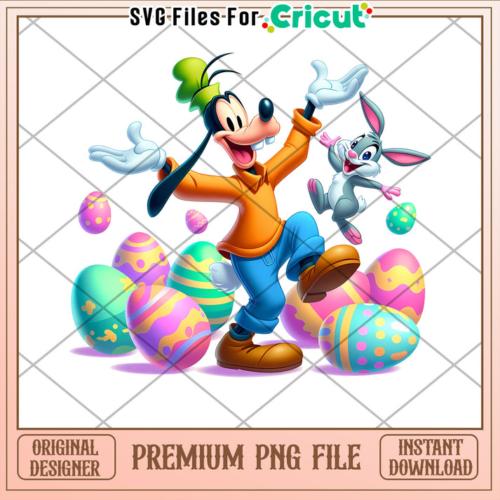 Goofy Easter PNG Cricut File Instant Download – svg files for cricut