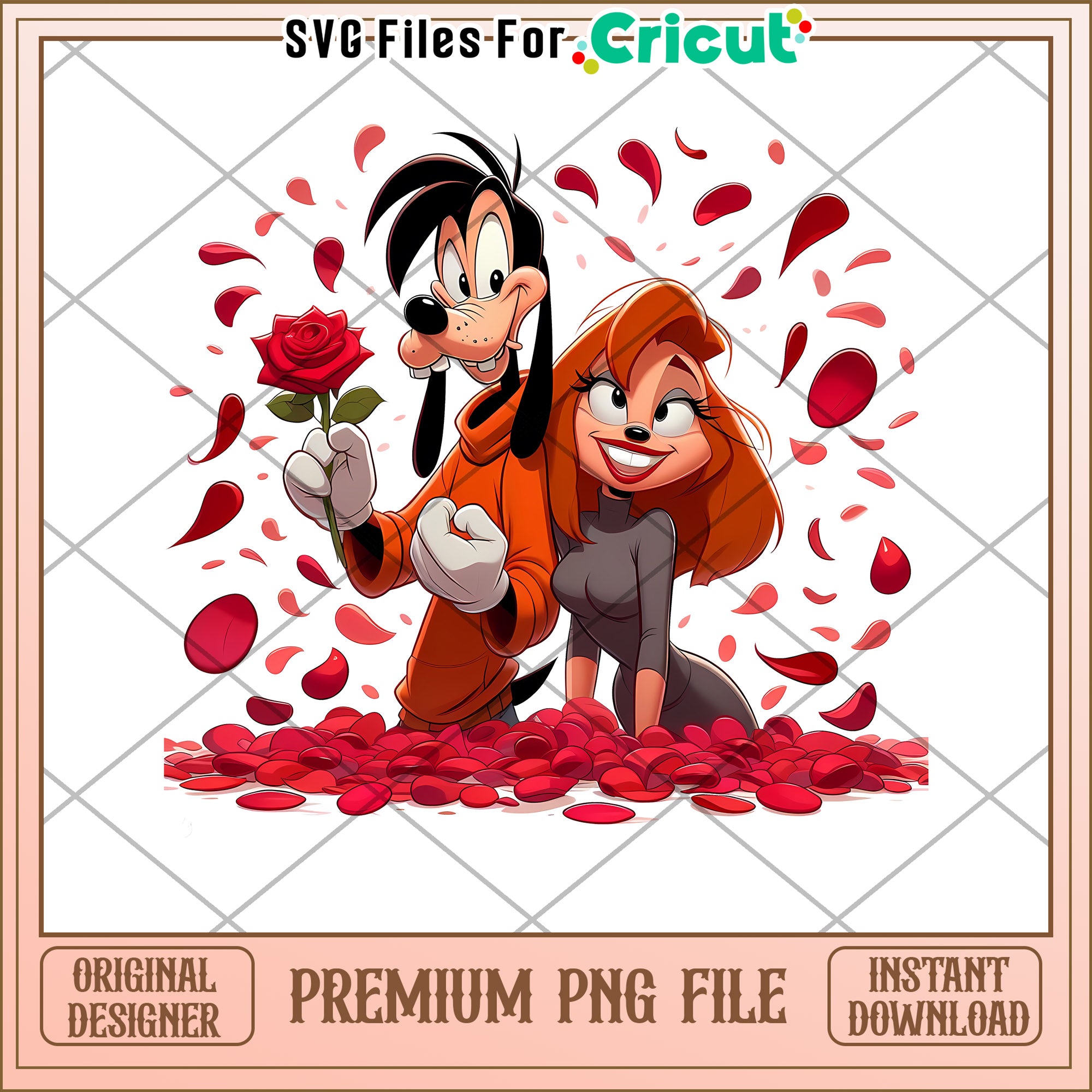 Goofy Max Valentines PNG – svg files for cricut