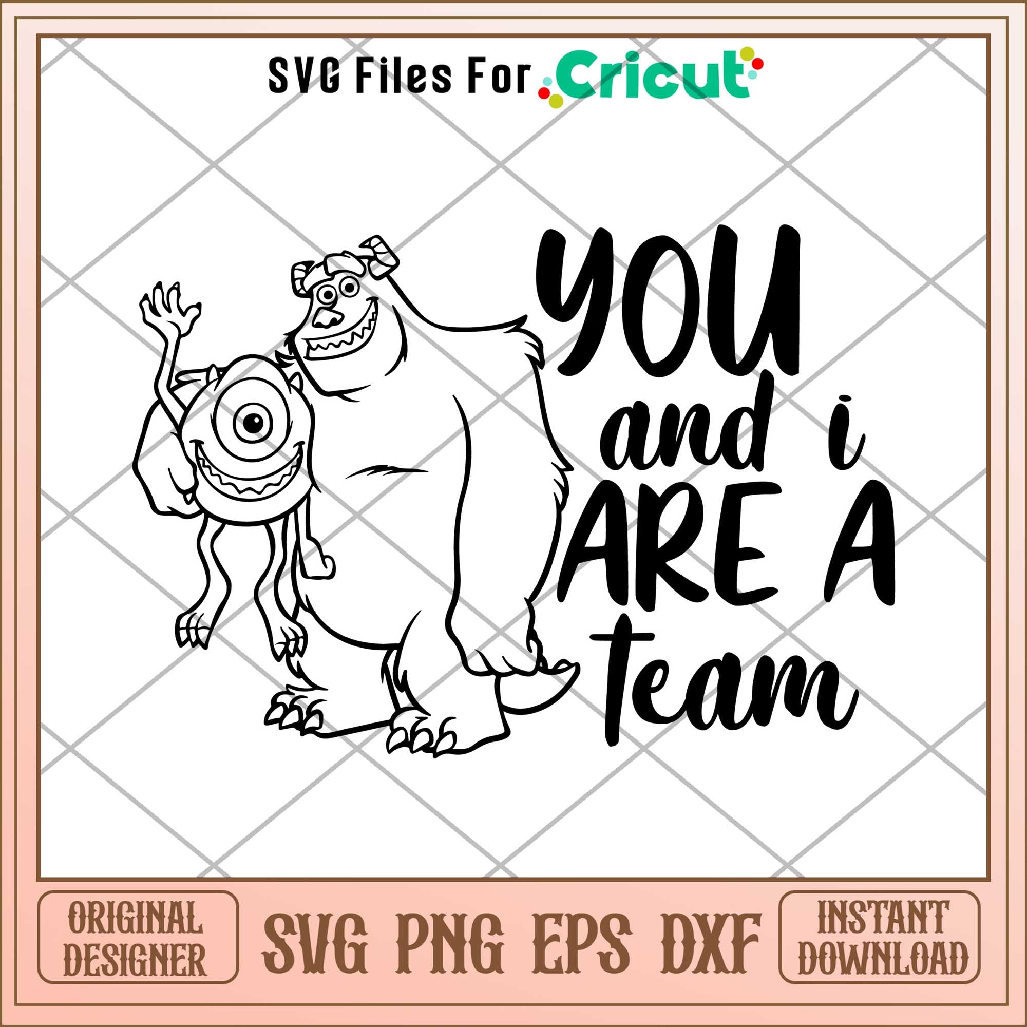 Googly Bear Mike Wazowski svg, monsters inc svg, Digital dowload (2 ...