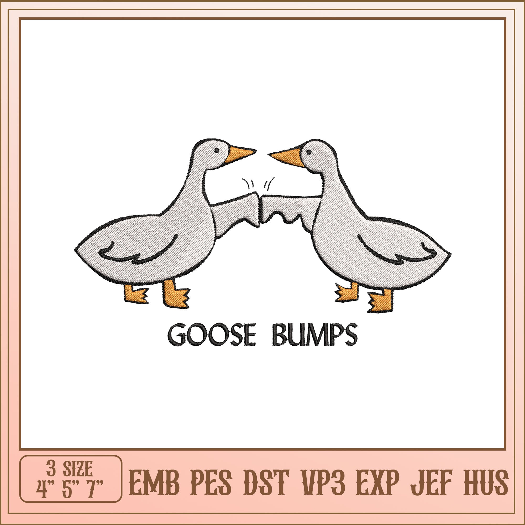 Goosebumps Embroidery Design – svg files for cricut