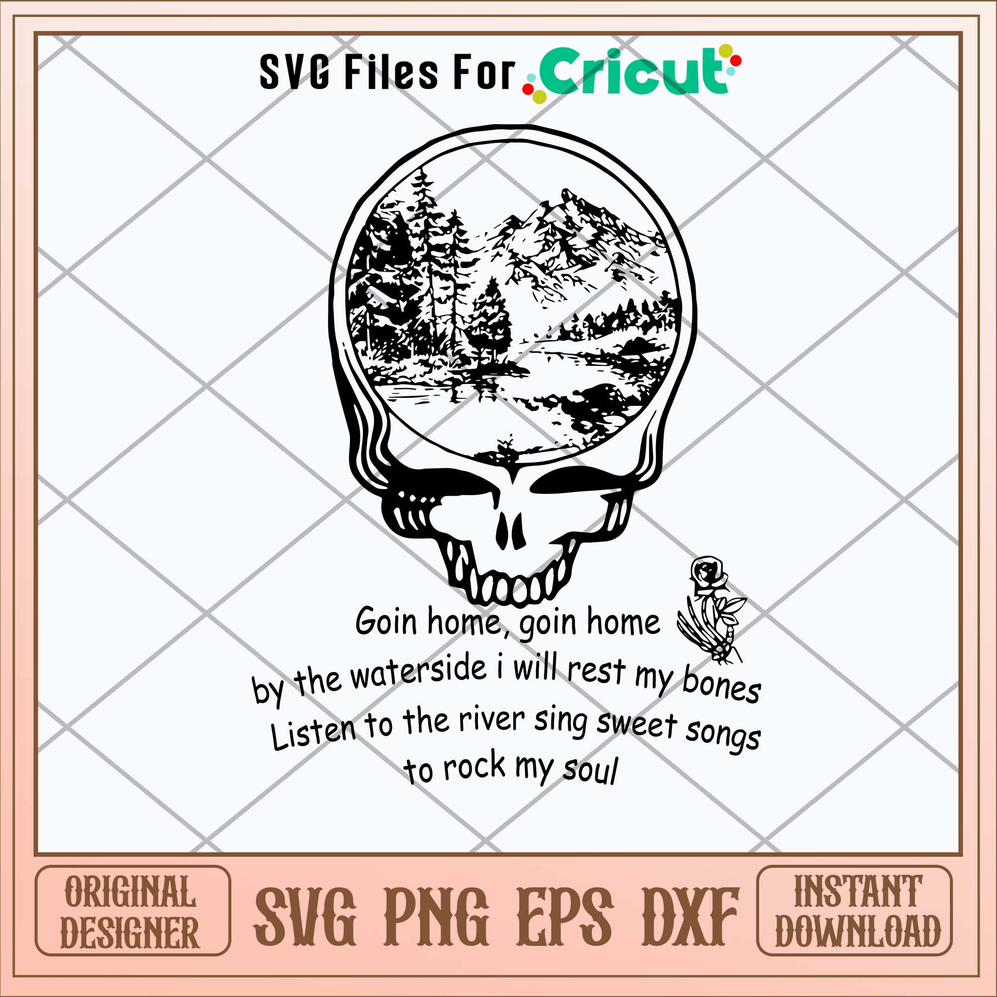 Grateful Dead Goin Home Svg – svg files for cricut