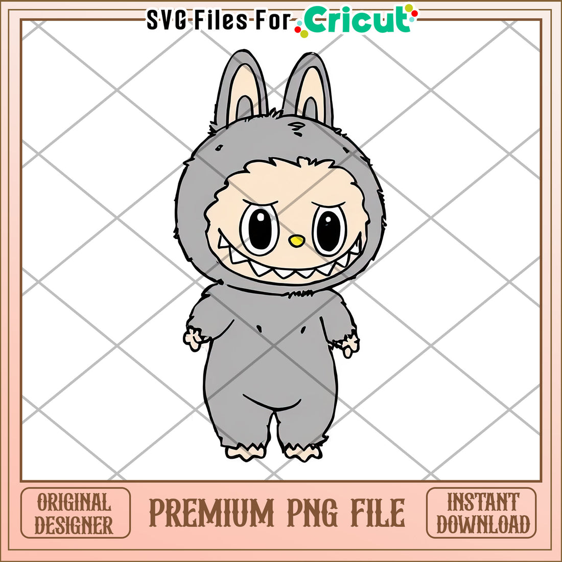 Grey labubu png, labubu amazon png, pop mart labubu dolls png – svg ...