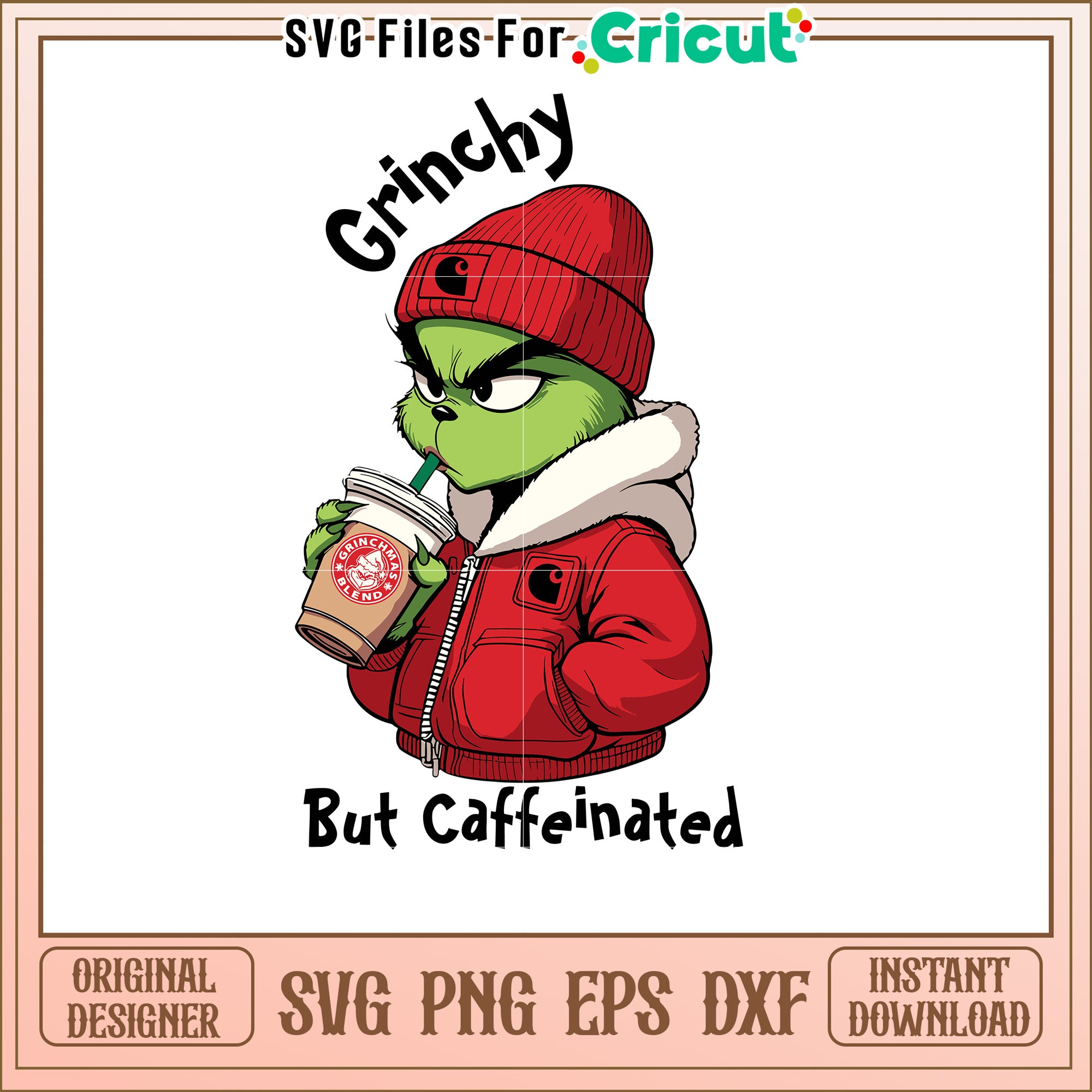 Grinch Coffee SVG Graphic – svg files for cricut