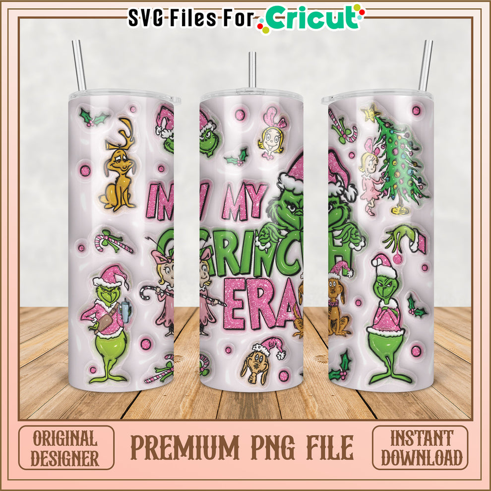 Grinch Era PNG Sublimation Design – svg files for cricut
