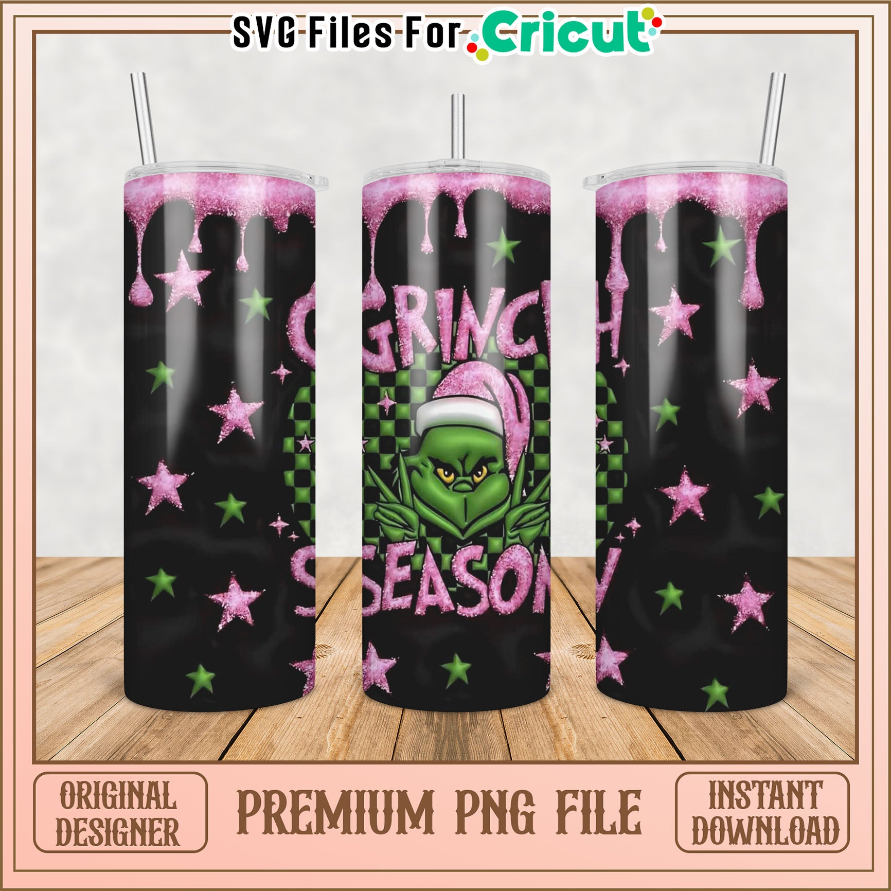 Grinch Season PNG Sublimation Design – svg files for cricut