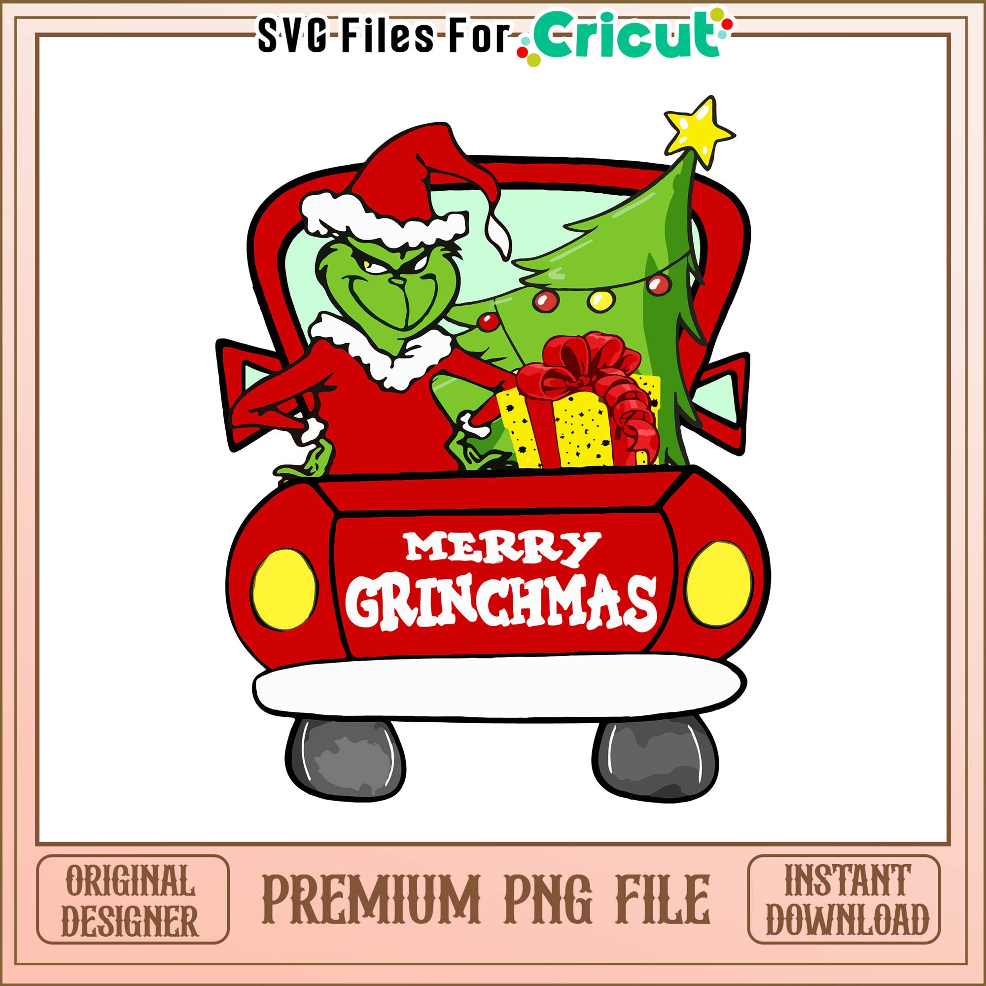 Grinch car merry christmas png, grinch movie cartoon png – svg files ...