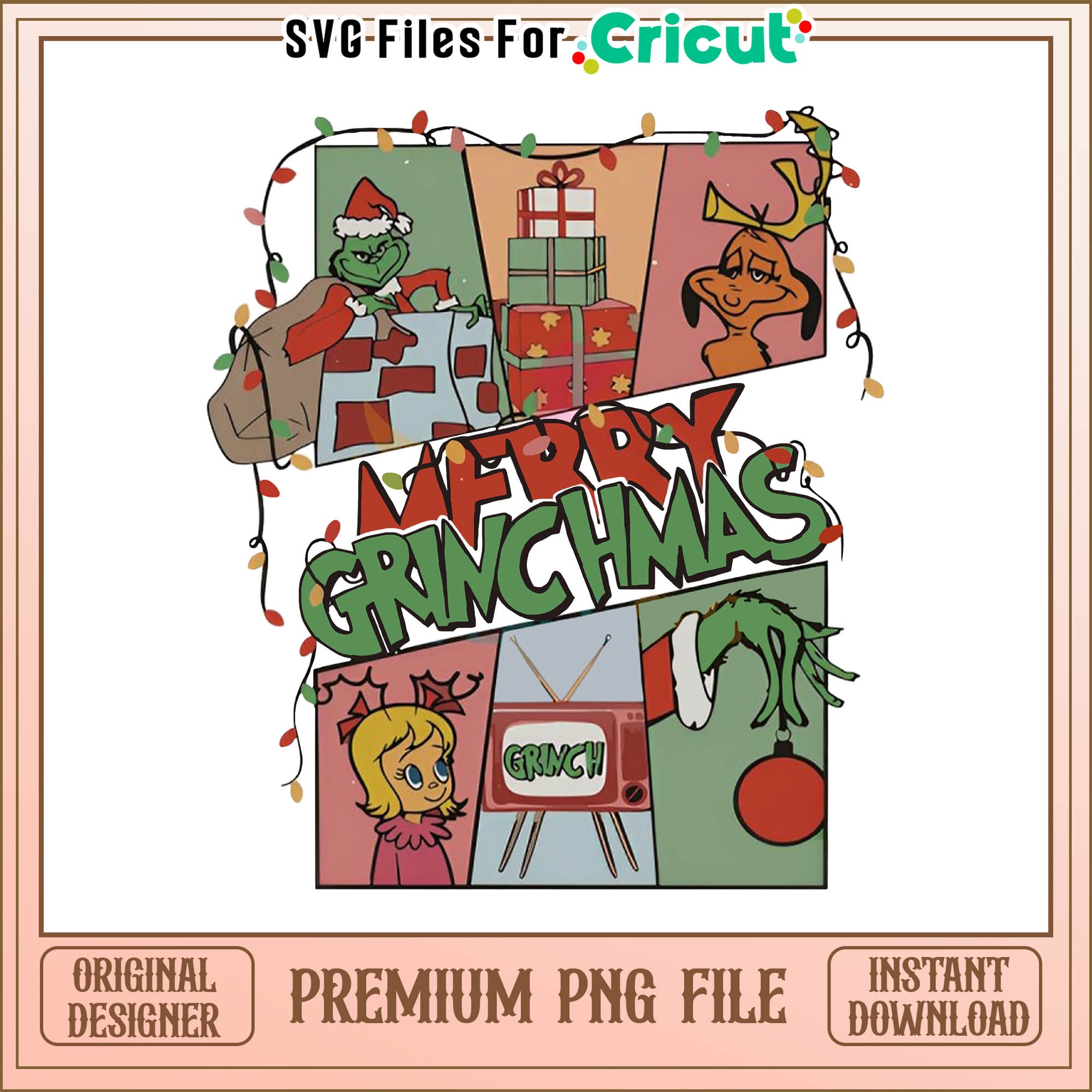 Grinch thief merry christmas png, how the grinch stole christmas png ...