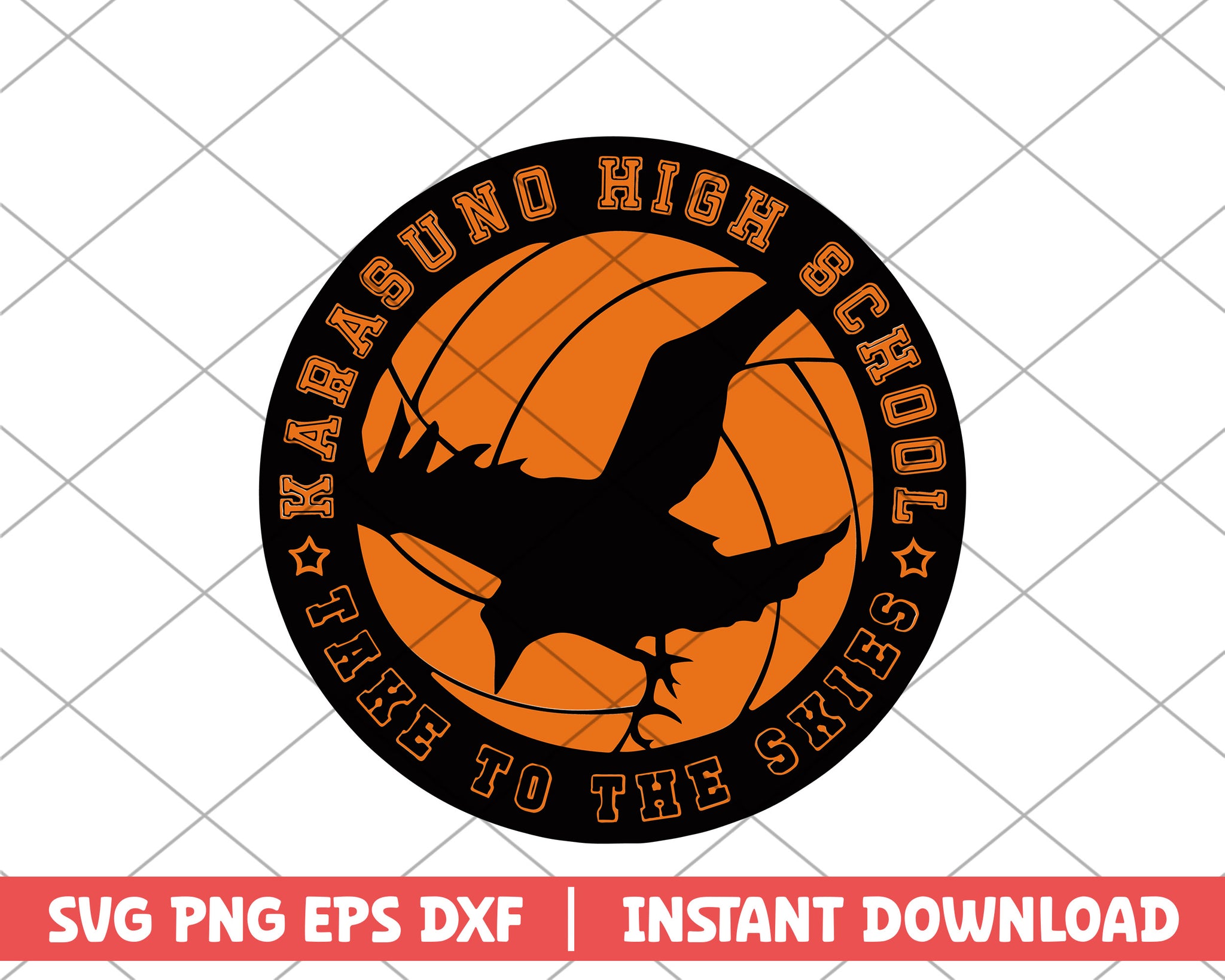 Haikyuu karasuno high school anime svg – svg files for cricut