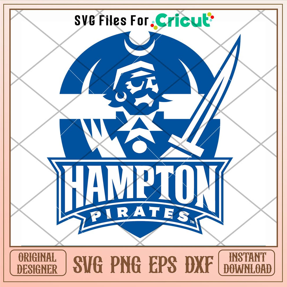 Hampton Pirates Logo Svg, Hampton Pirates Svg, NCAA Svg – svg files for ...