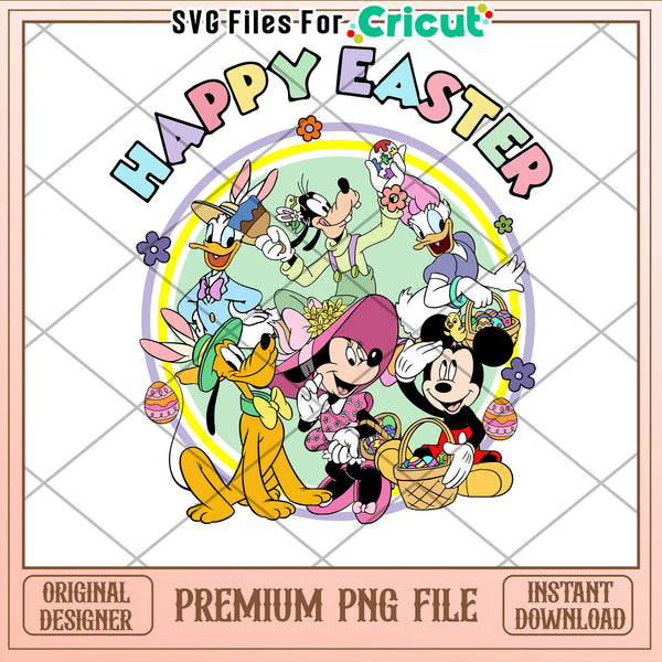 Happy Easter Disney PNG Download – svg files for cricut