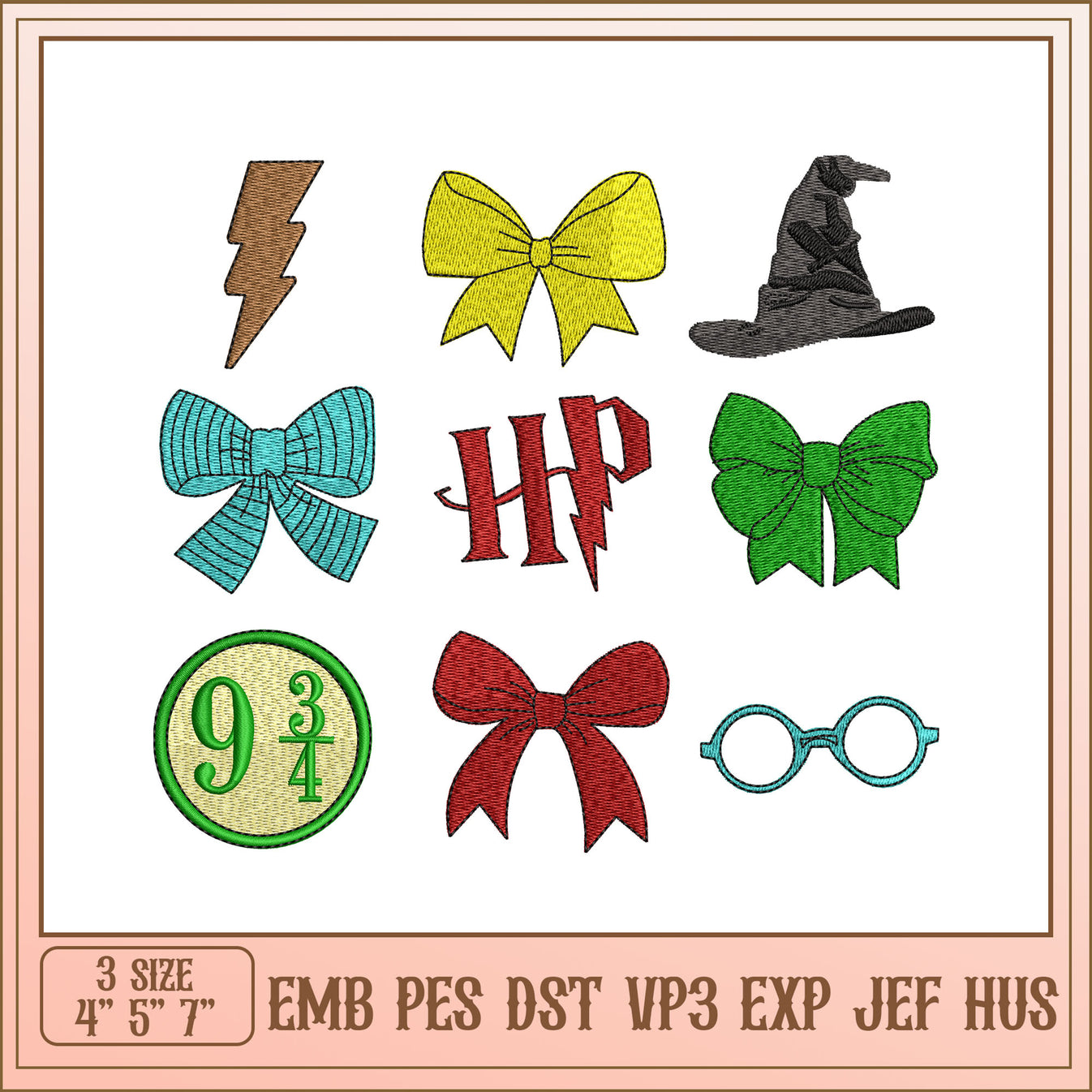 Harry Potter Embroidery Designs – svg files for cricut