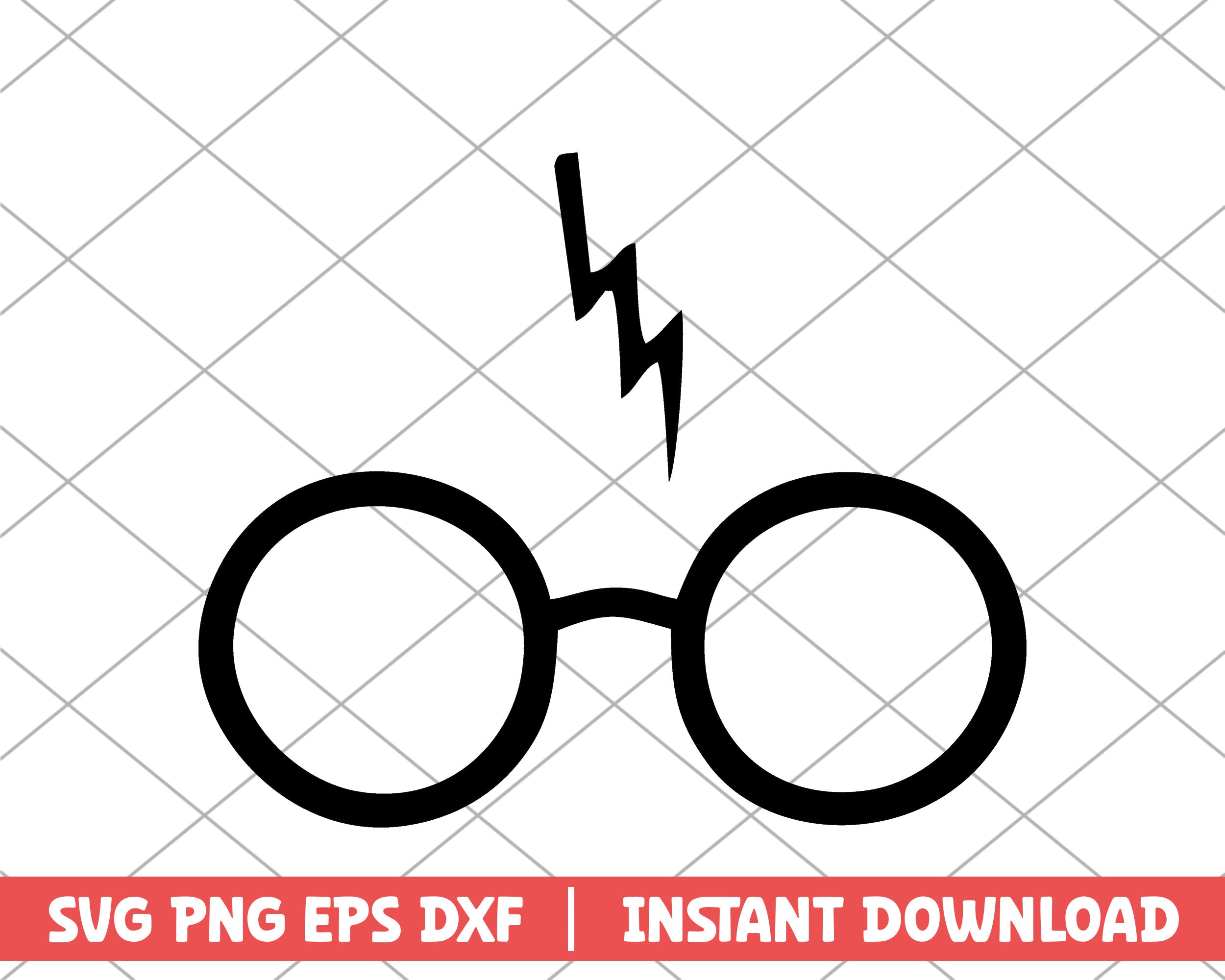 Harry Potter lightning bolt cartoon svg – svg files for cricut