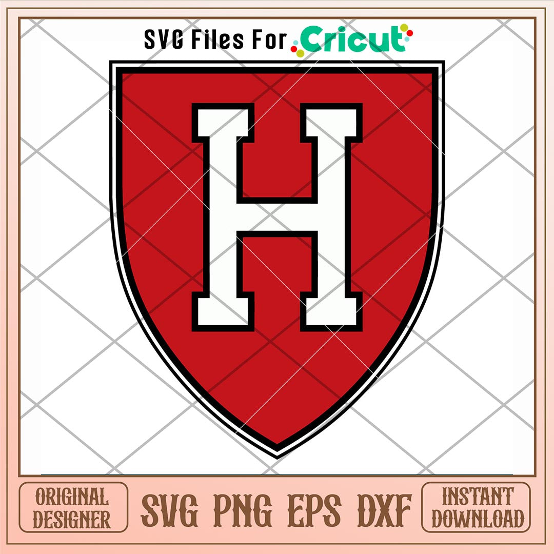 Harvard Crimson Logo Svg, Harvard Crimson Svg, NCAA Svg – svg files for ...