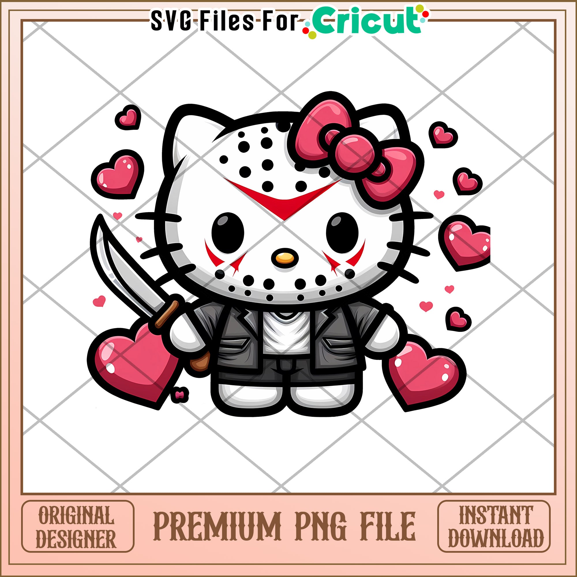 Hello Kitty Jason PNG Instant Download – svg files for cricut