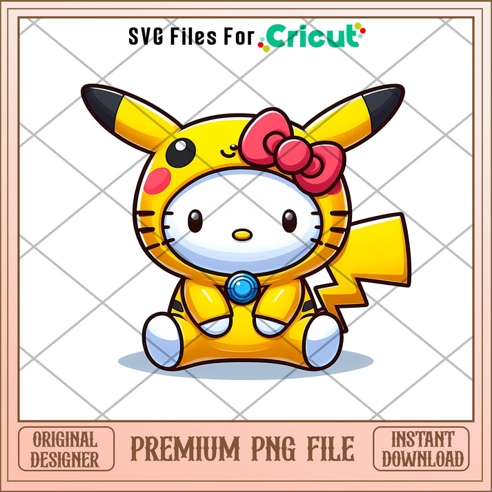 Hello Kitty charmander png, pokemon png, digital download (2) – svg ...