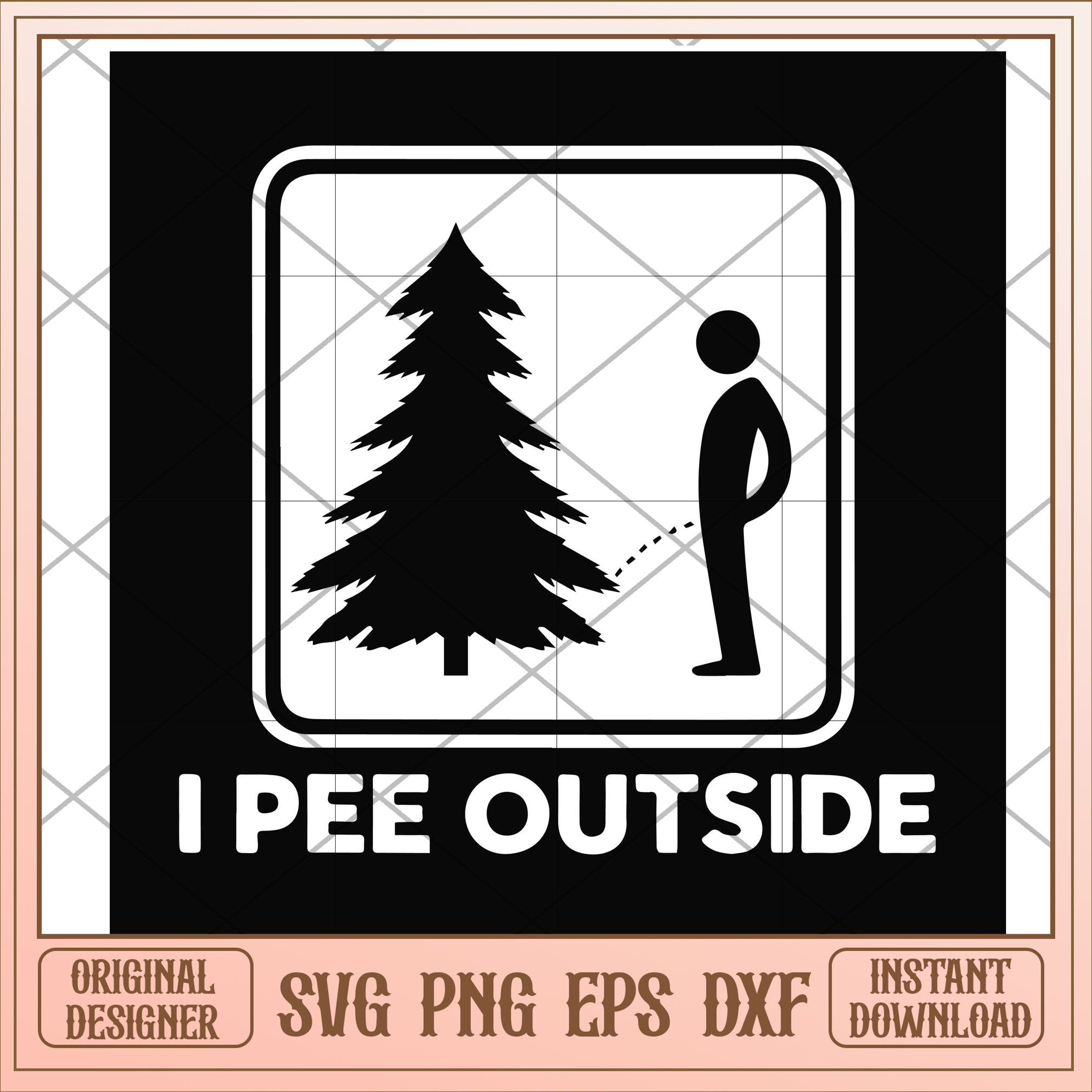 How do i train a puppy to pee outside svg, pee outside svg, camping sv ...