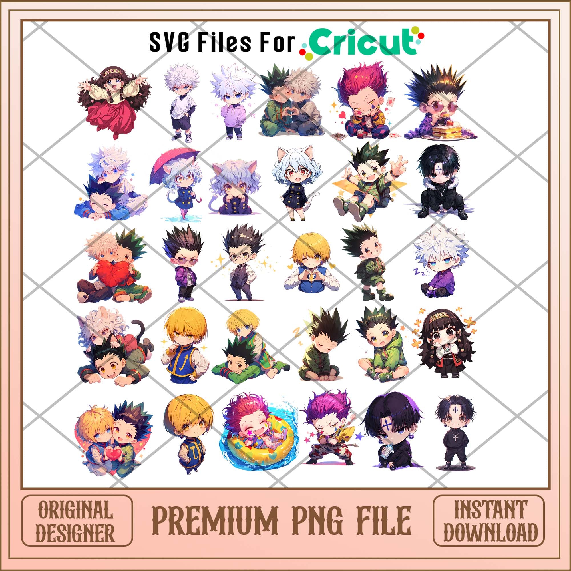 Hunter x Hunter Chibi png bundle, Anime chibi movies bundle, Anime png ...