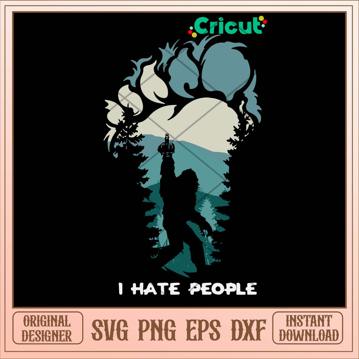 I Hate People Svg – svg files for cricut