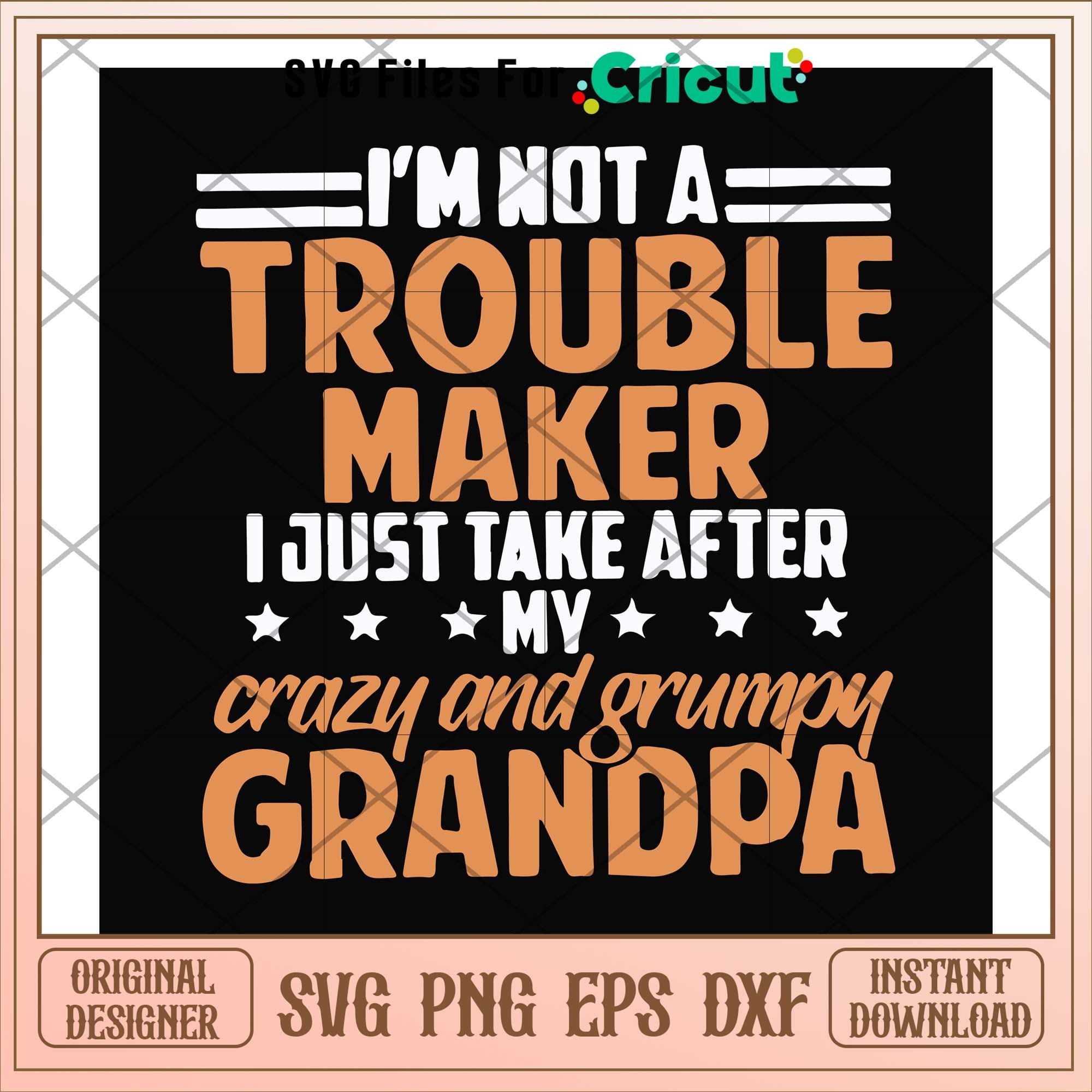 I'm not a trouble maker svg, trouble maker svg, funny svg – svg files ...