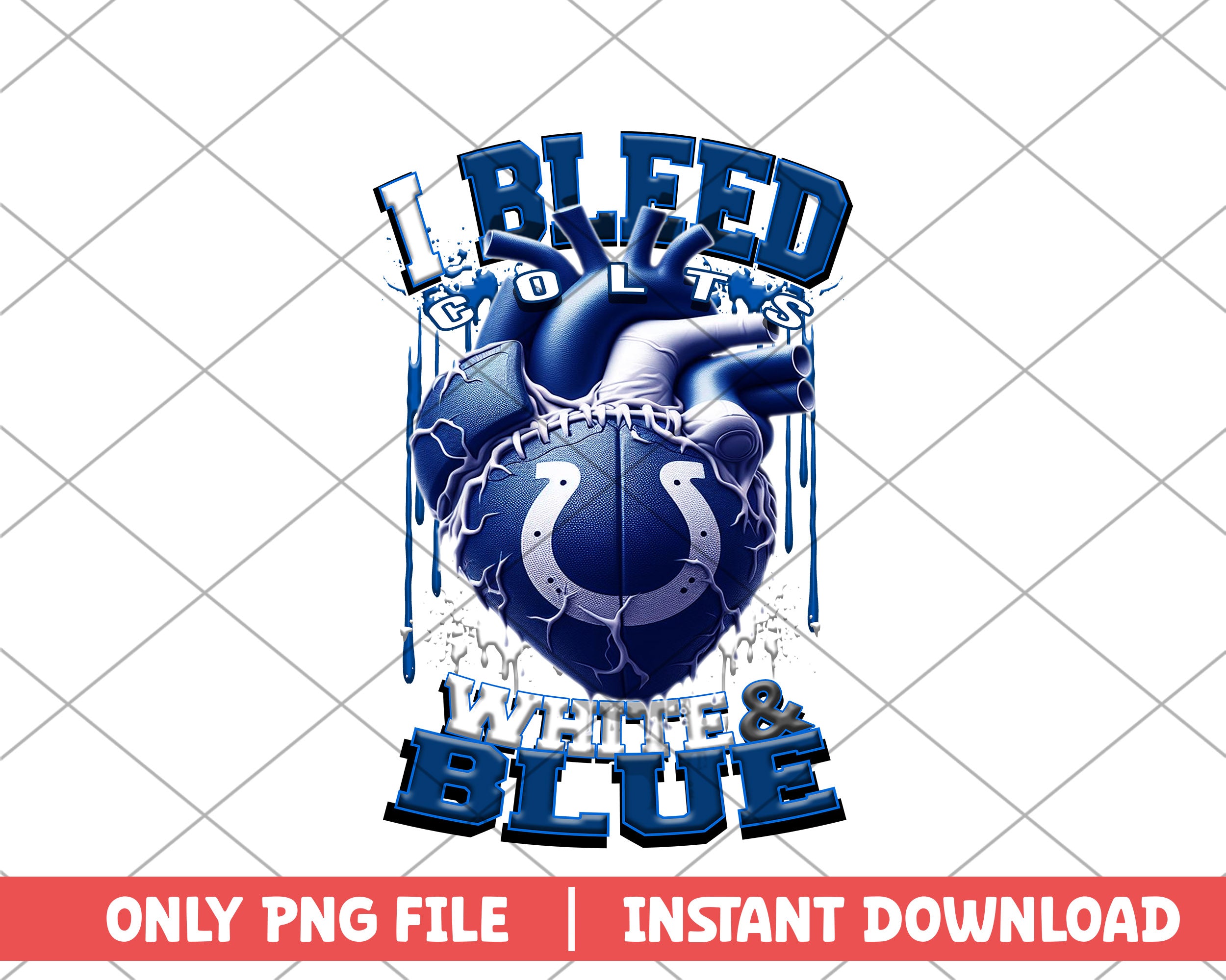 I bleed colts white & blue png, Indianapolis Colts png – svg files for ...