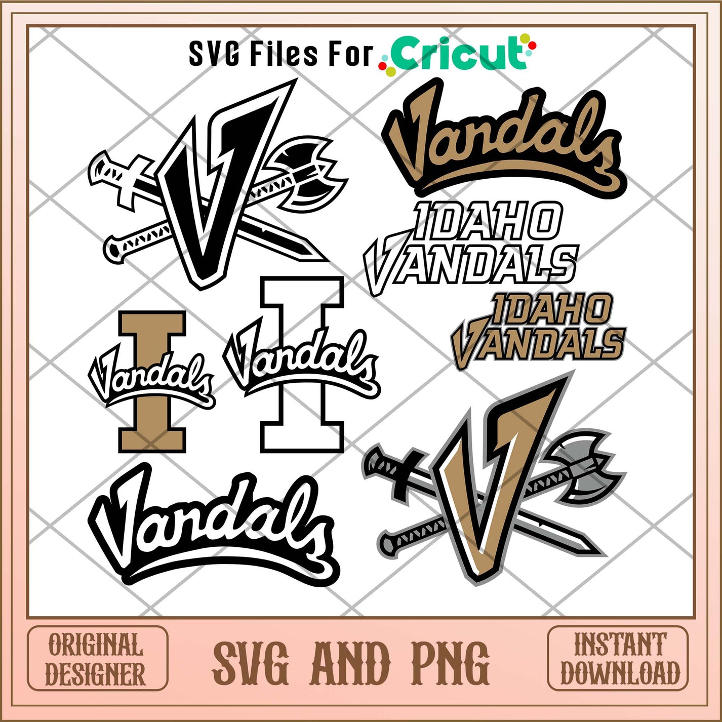 Idaho Vandals svg, Idaho Vandals svg bundle, NCAA svg – svg files for ...
