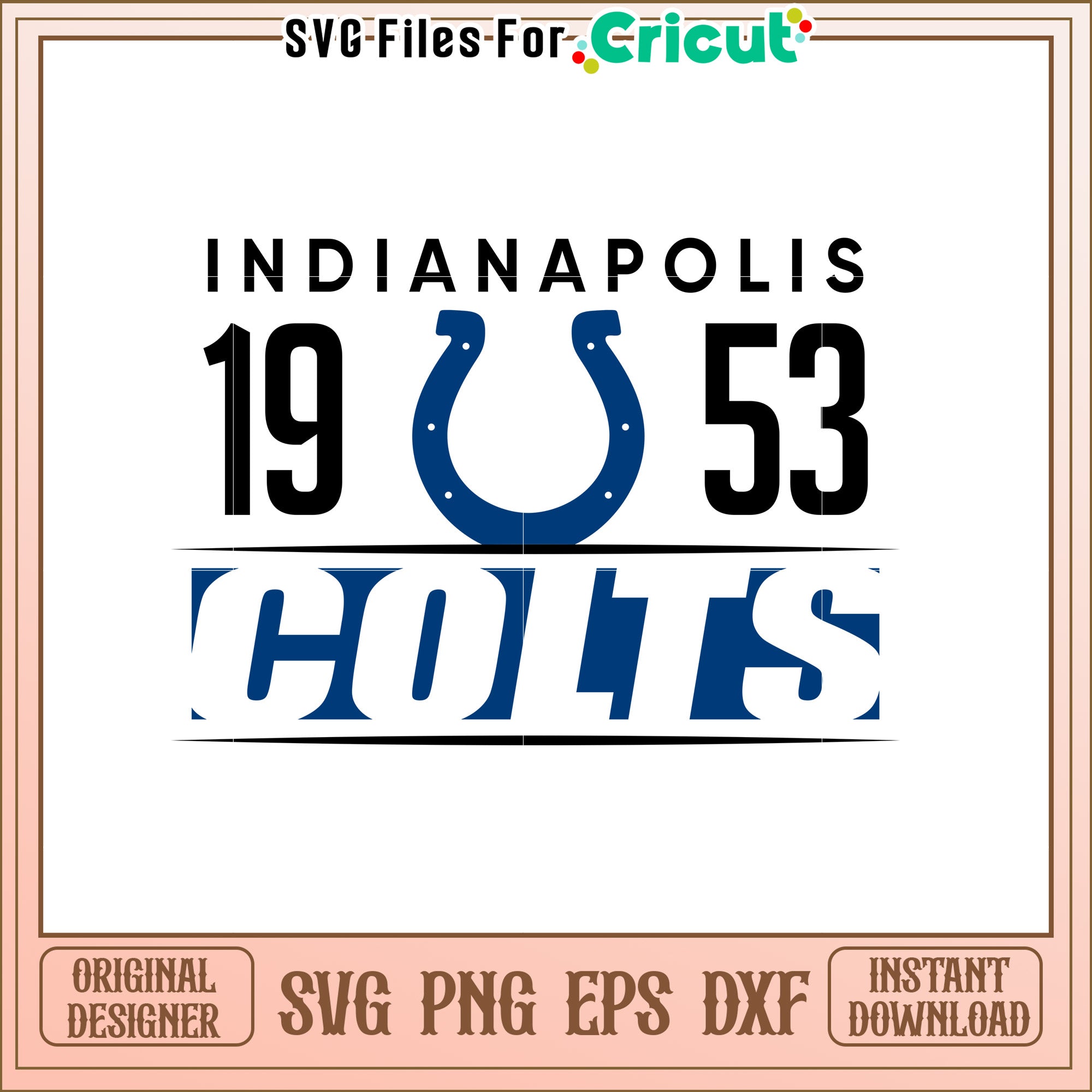 Indianapolis Colts SVG Logo Design – svg files for cricut