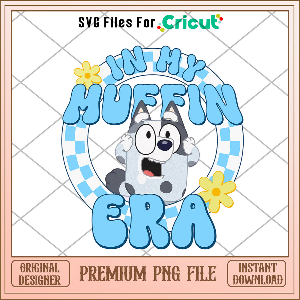 In my Muffin era cartoon png – svg files for cricut