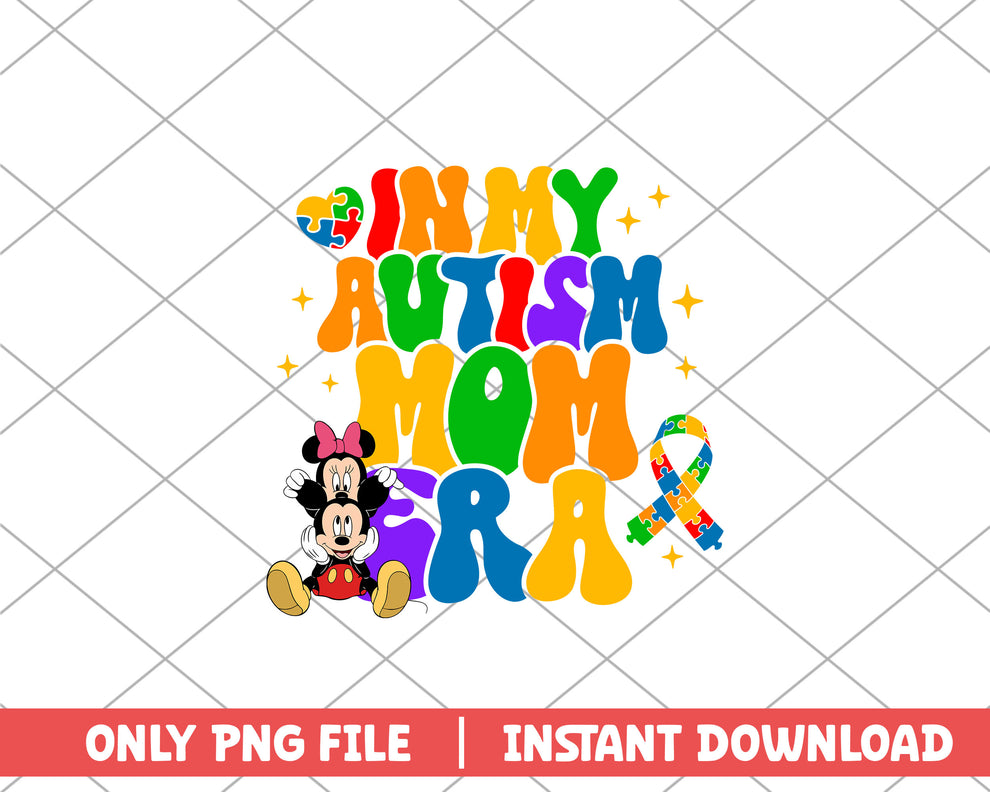 In my autism mom era autism png – svg files for cricut