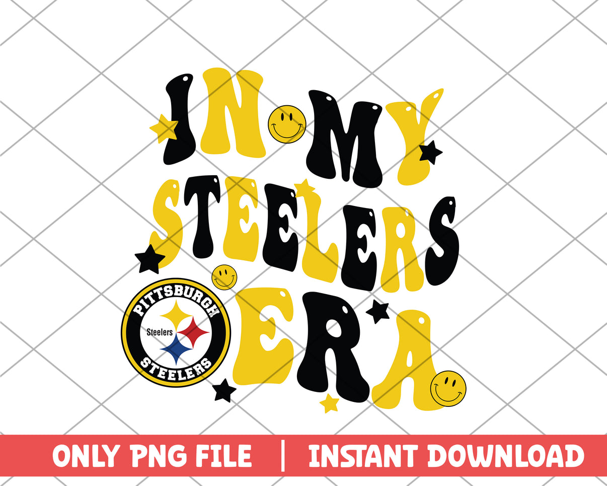 In my steelers era png, Pittsburgh Steelers png – svg files for cricut