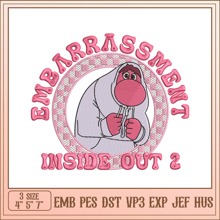 Inside Out 2 Embroidery Design – svg files for cricut