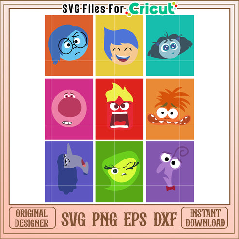 Inside Out SVG Files Cricut PNG EPS DXF – svg files for cricut