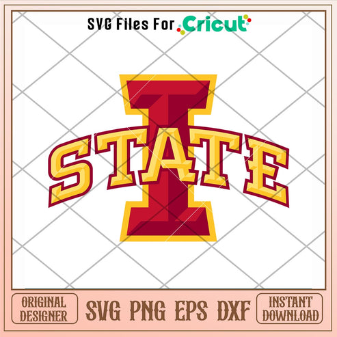 Iowa State Cyclones Logo Svg, Iowa State Cyclones Svg, NCAA Svg – svg ...