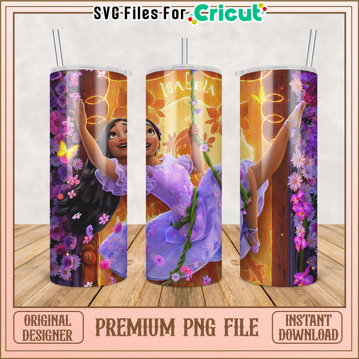 Isabella Encanto PNG Sublimation Design – svg files for cricut