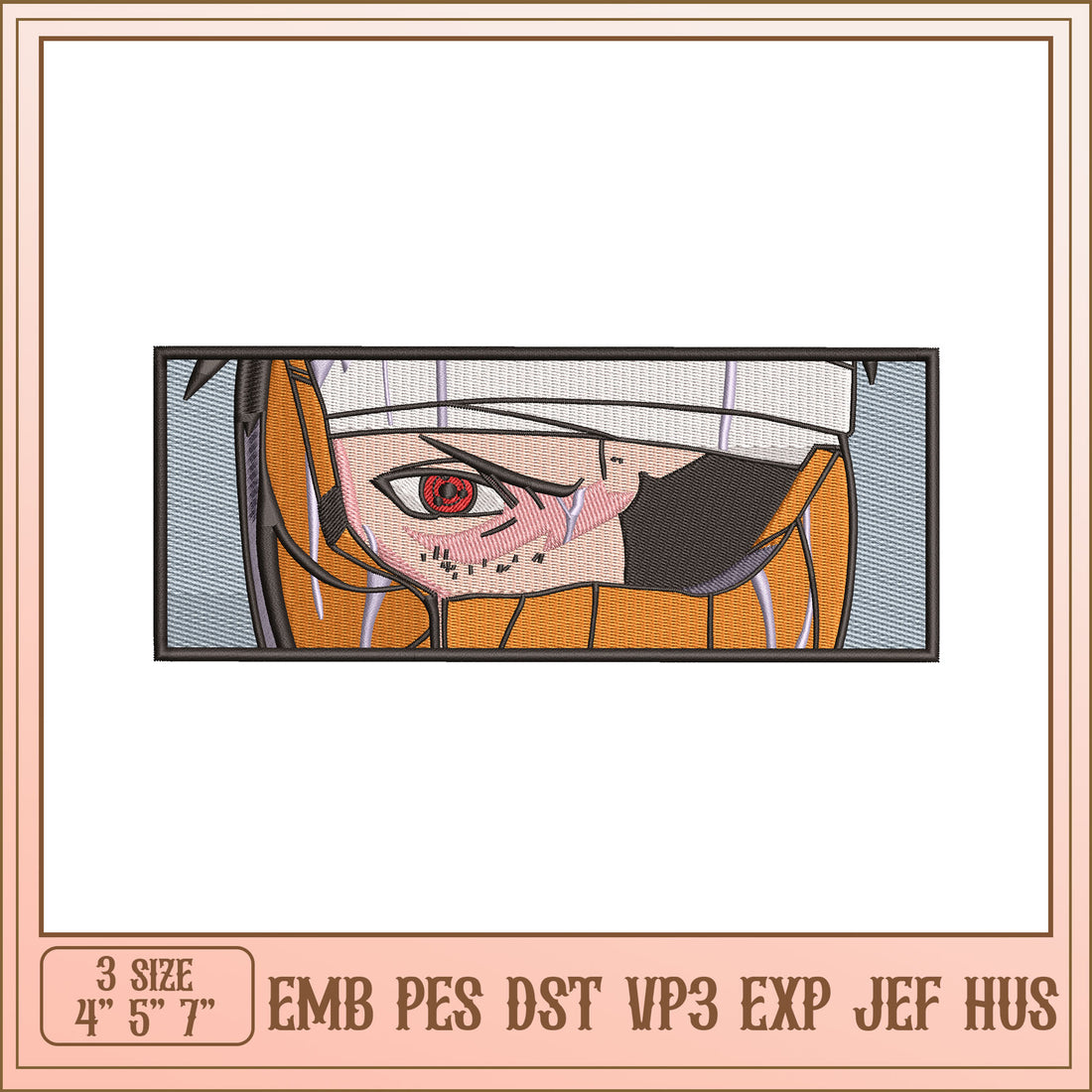 Itachi Sharingan Embroidery Design – svg files for cricut