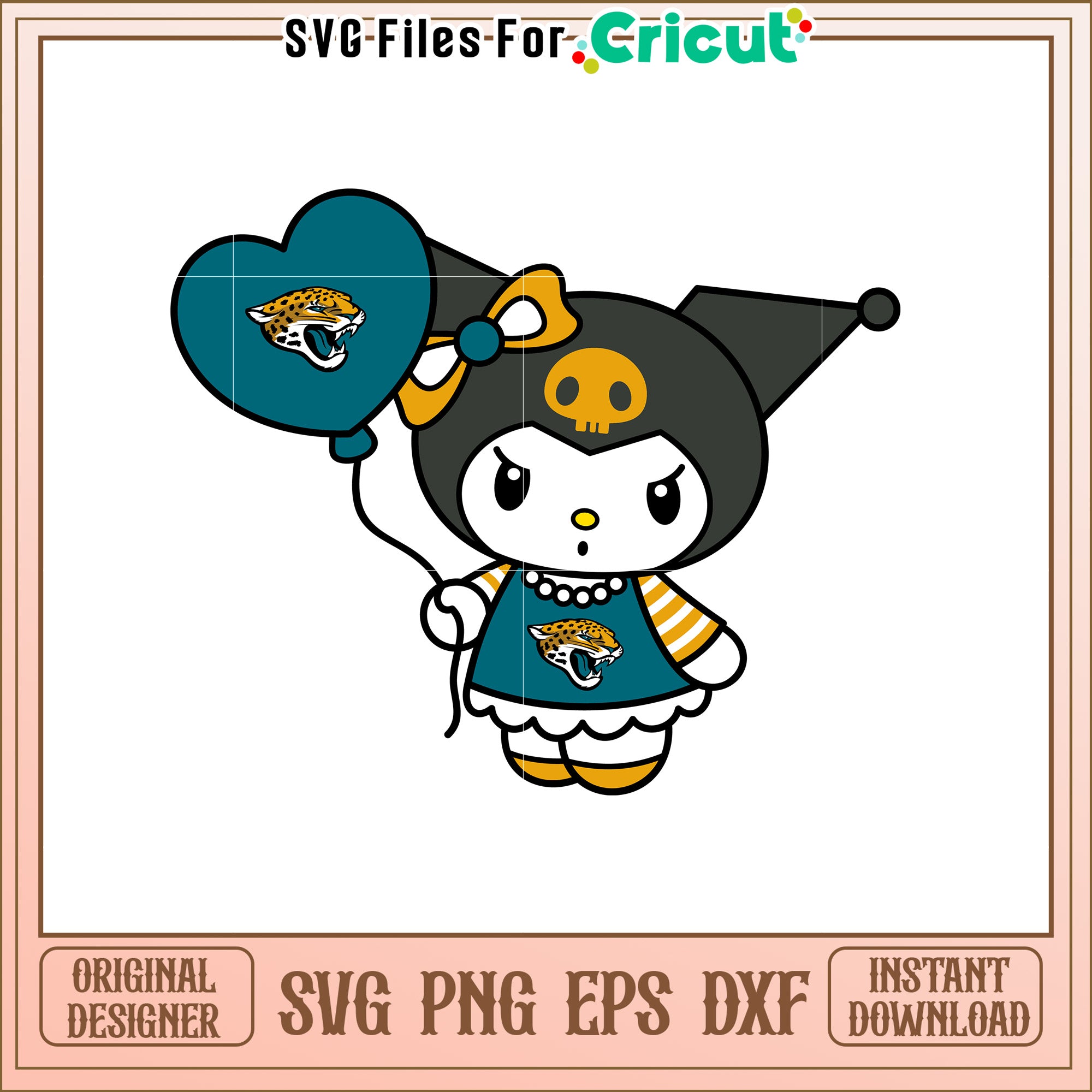 Jags Kuromi SVG Design Download – svg files for cricut