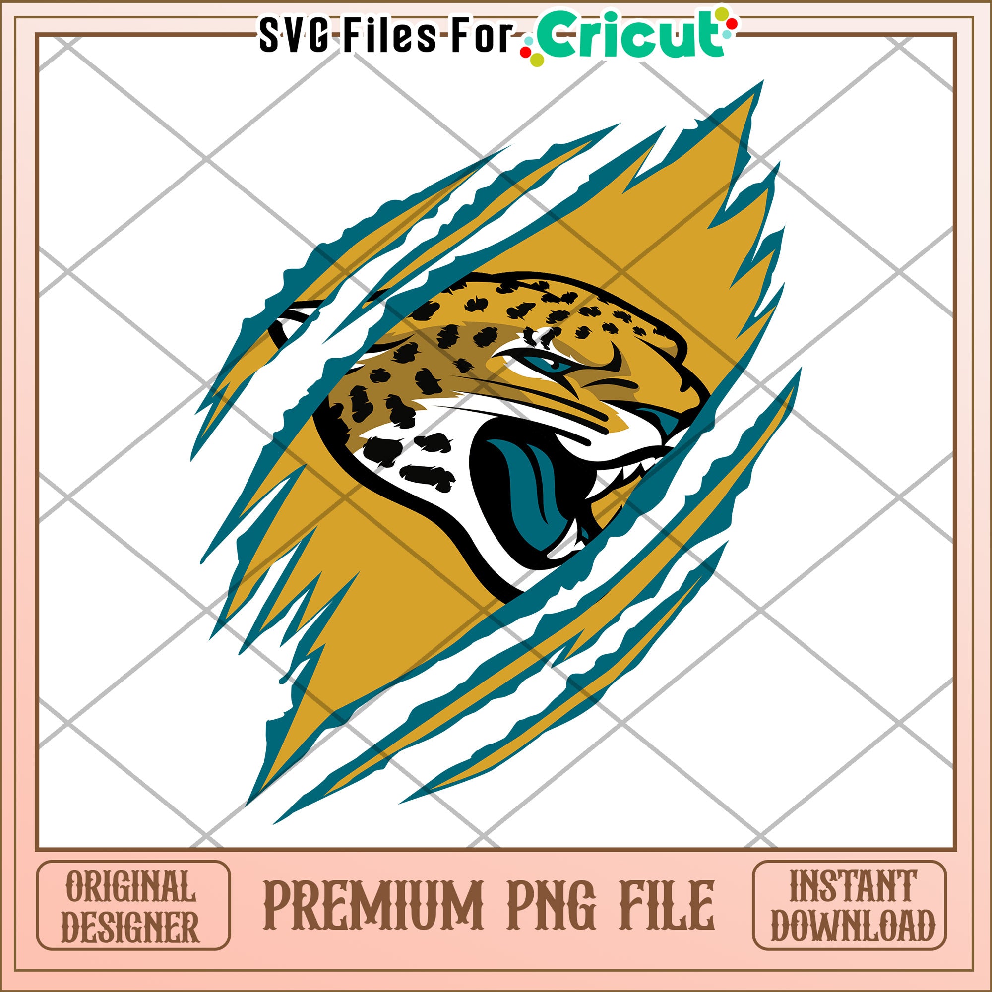 Jaguar Graphic Design PNG File for Cricut, Instant Download Available ...