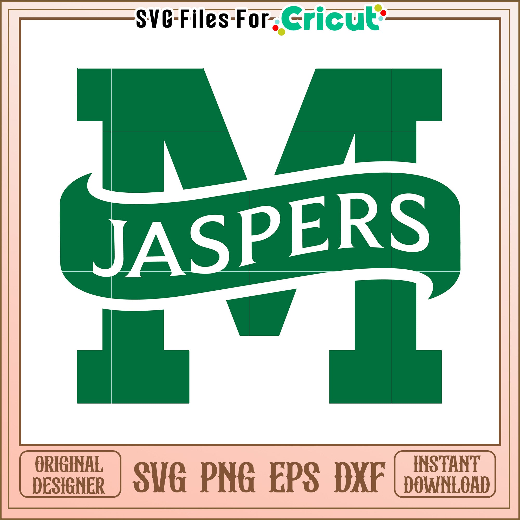 Jaspers SVG Design for Cricut Projects, Perfect for Team Spirit Creati ...