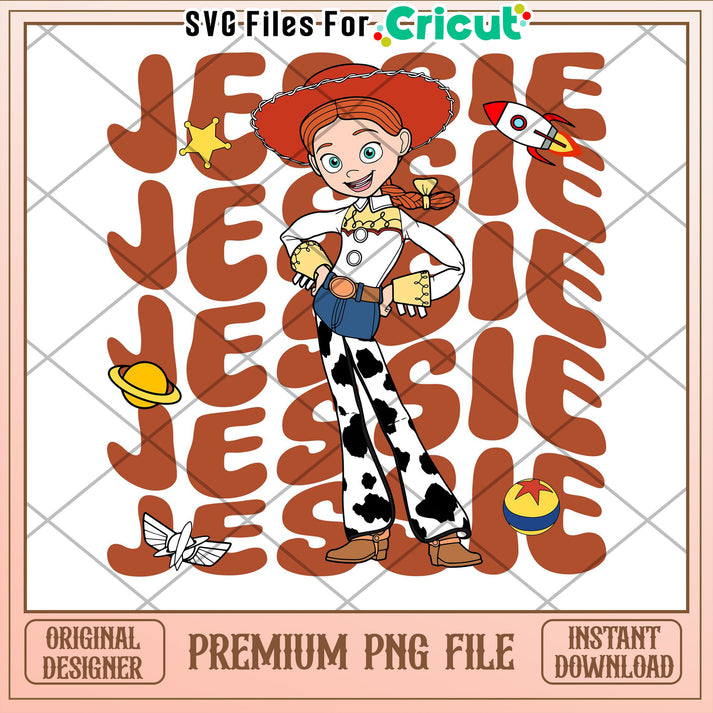 Jessie PNG Cricut SVG Toy Story Design – svg files for cricut