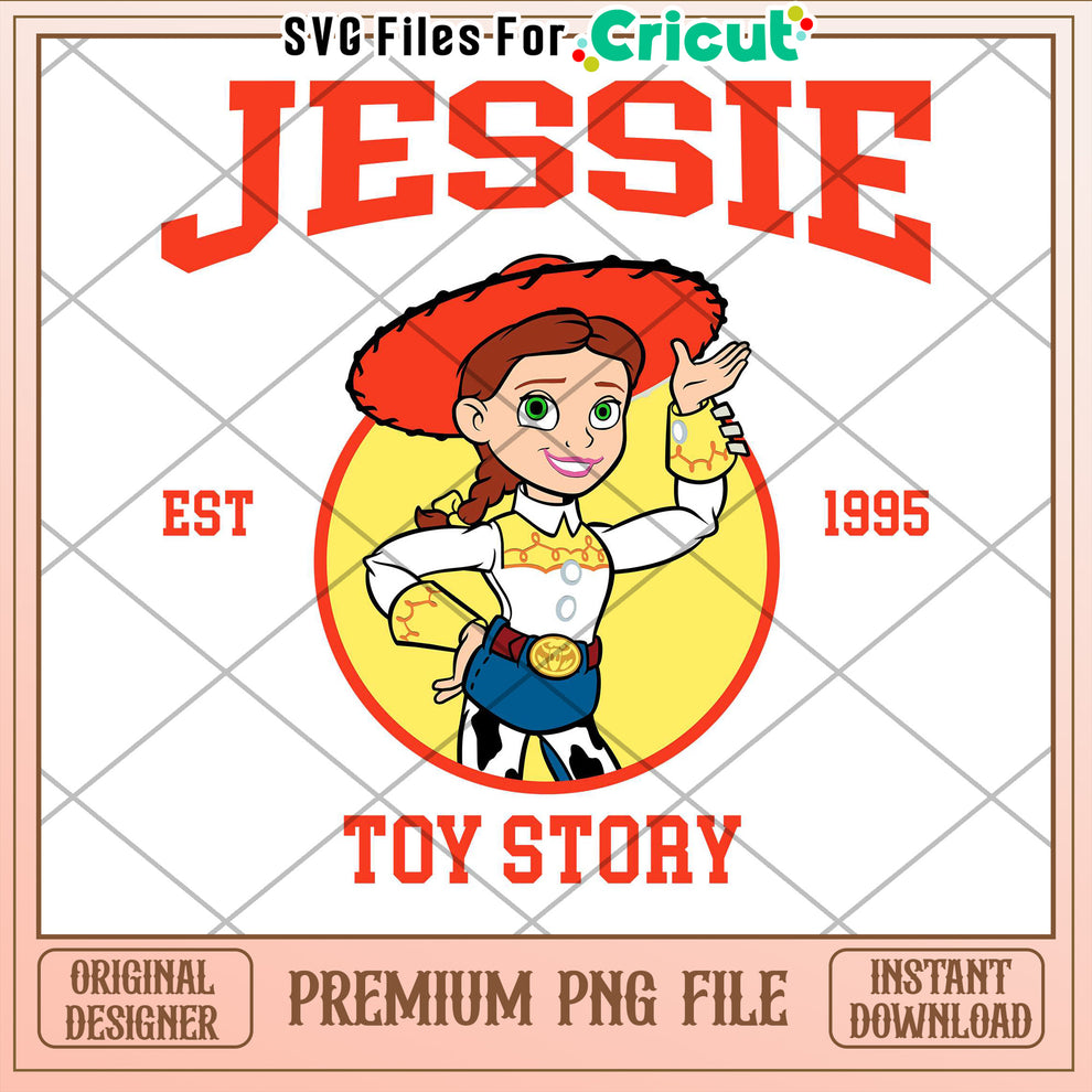 Jessie Toy Story PNG Cricut Design – svg files for cricut