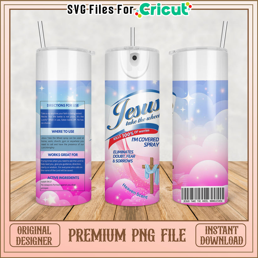 Jesus Take the Wheel PNG Sublimation Design – svg files for cricut