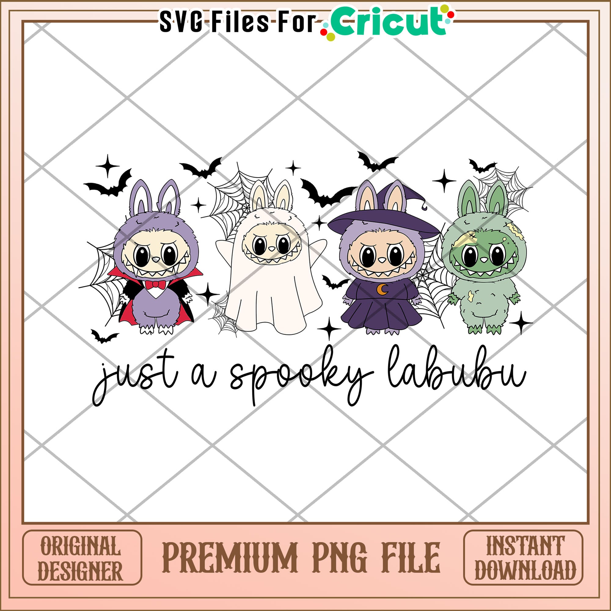 Just a spooky labubu png, halloween png, horror characters png – svg ...