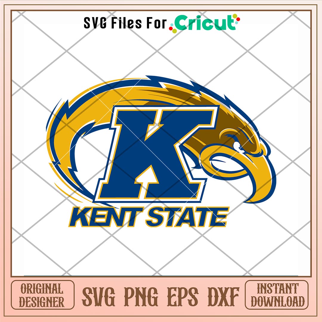 Kent State Golden Flashes Logo Svg, Kent State Golden Flashes Svg, NCA ...