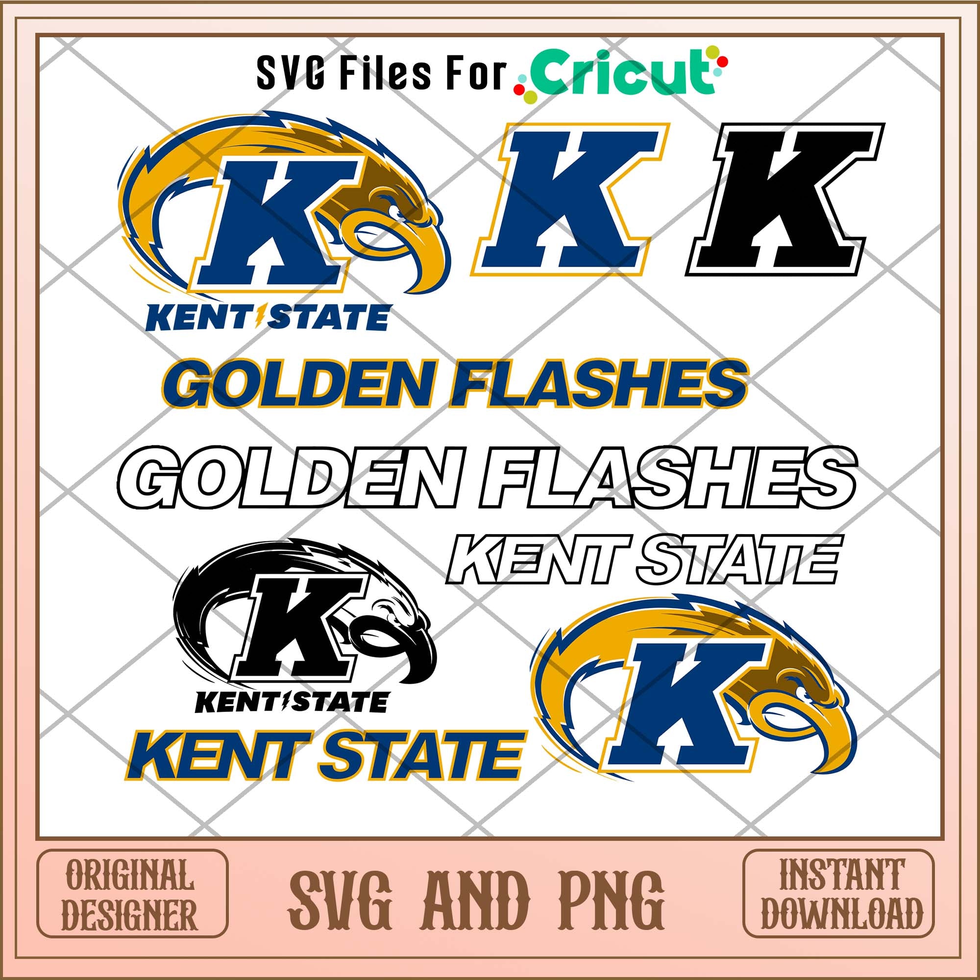 Kent State Golden Flashes svg, Kent State Golden svg bundle, NCAA svg ...